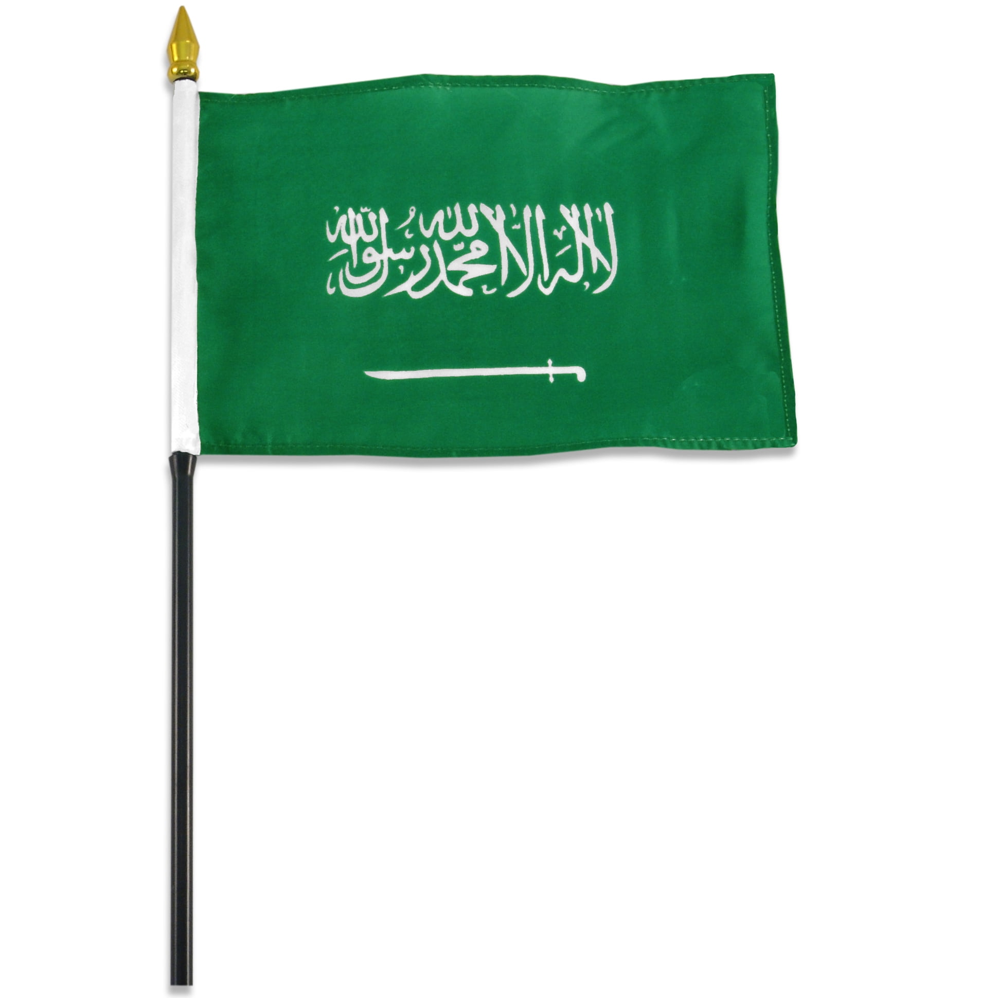 Saudi Arabia flag 4 x 6 inch - Walmart.com