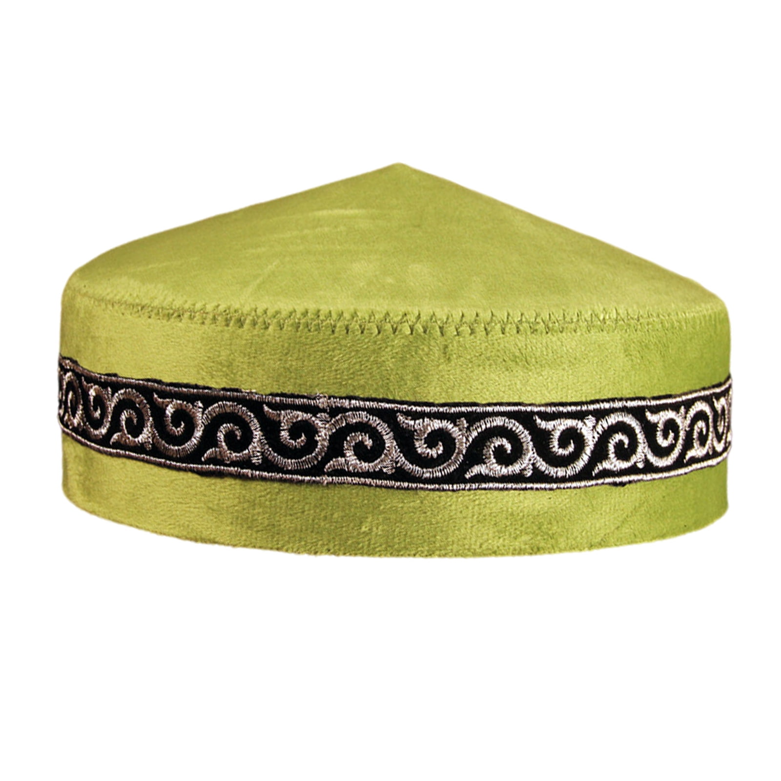Saudi Headwear Muslims Men Skull Caps Classical Round Design Ceremonial ...
