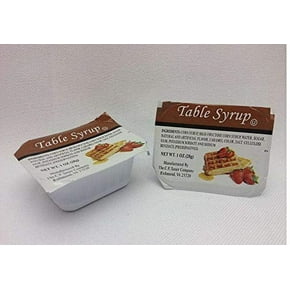 Syrup Packets
