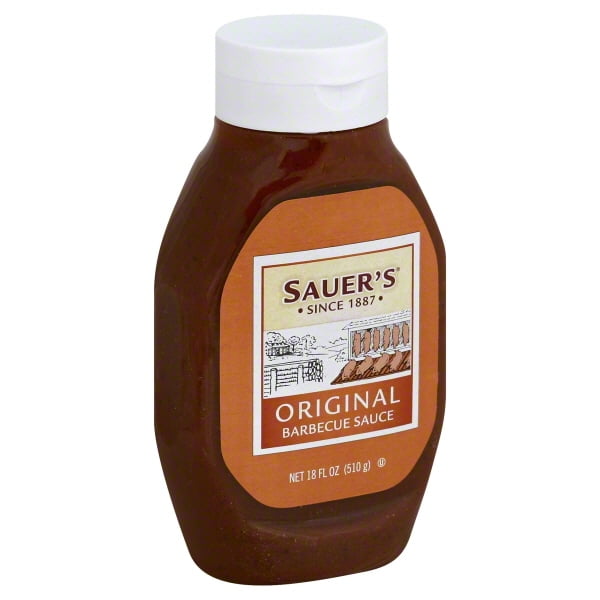 Sauer's Original Barbecue Sauce, 18 oz. squeeze Bottle - Walmart.com