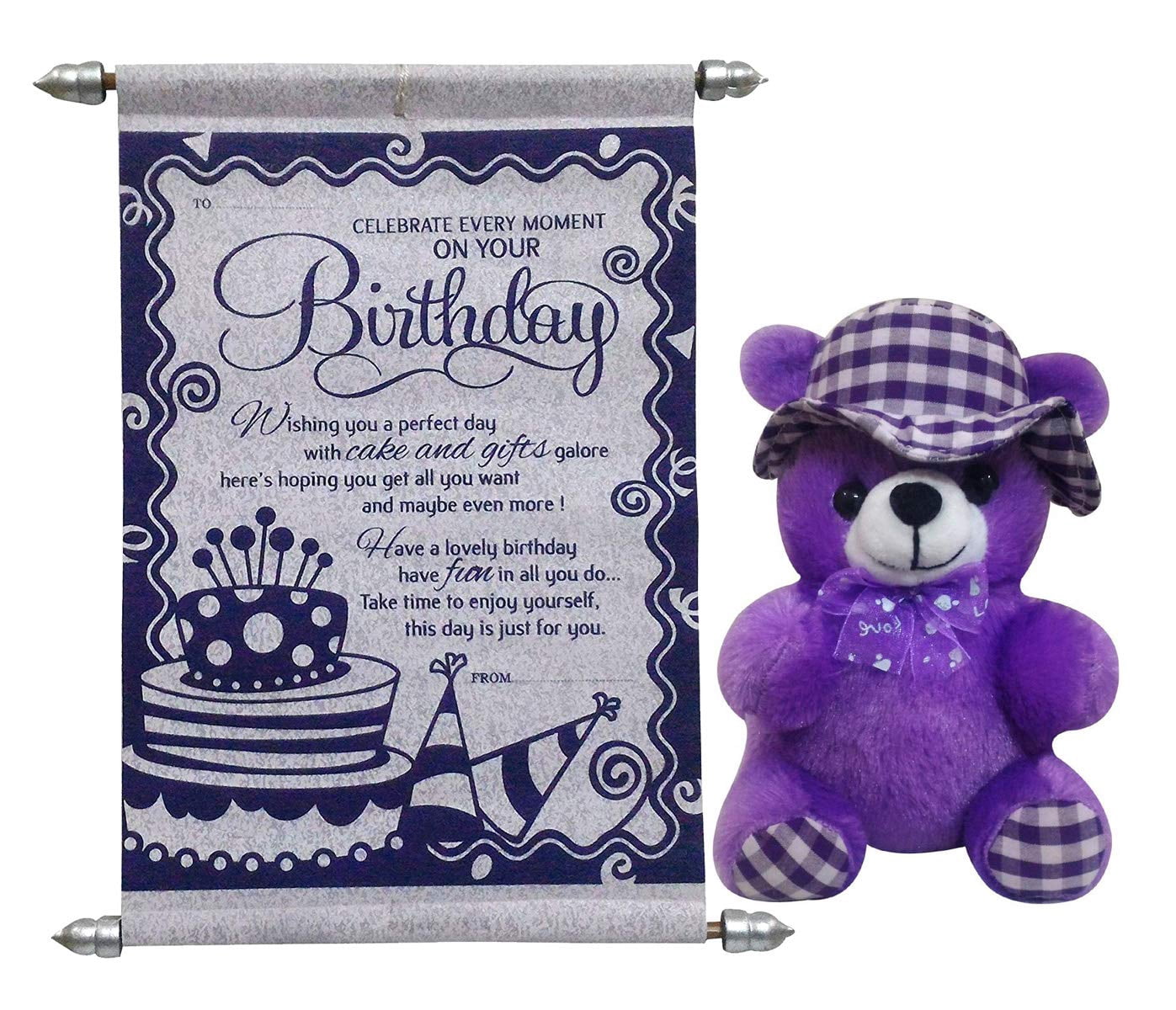 Saugat Traders Birthday Gift for Wife Girlfriend Fiancee Soft Cap Teddy ...