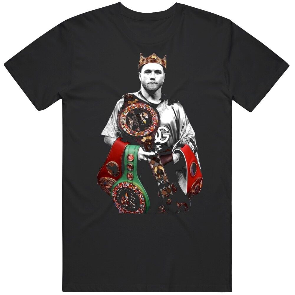 Saul Canelo Alvarez The King Boxing Fan T Shirt - Walmart.com