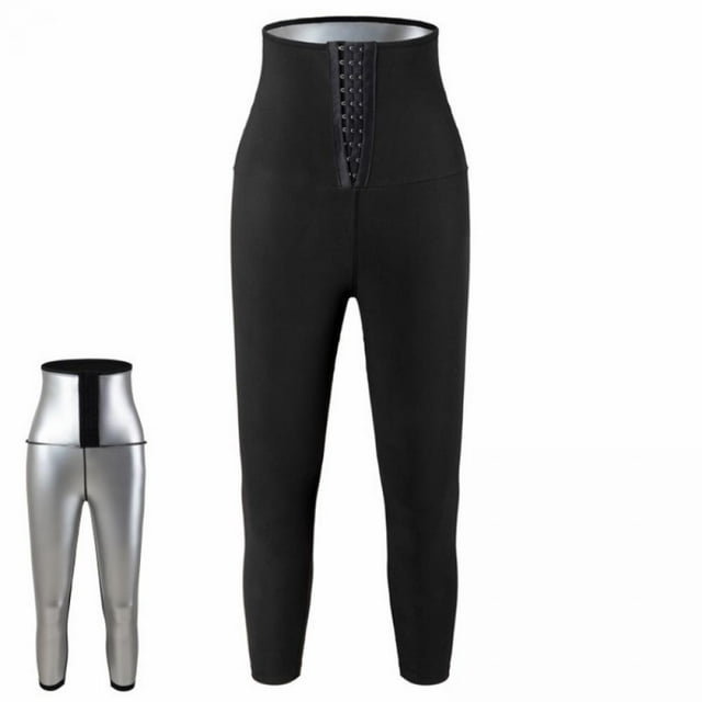 Sauna Leggings For Women Sweat Pants High Waist Compression Slimming
