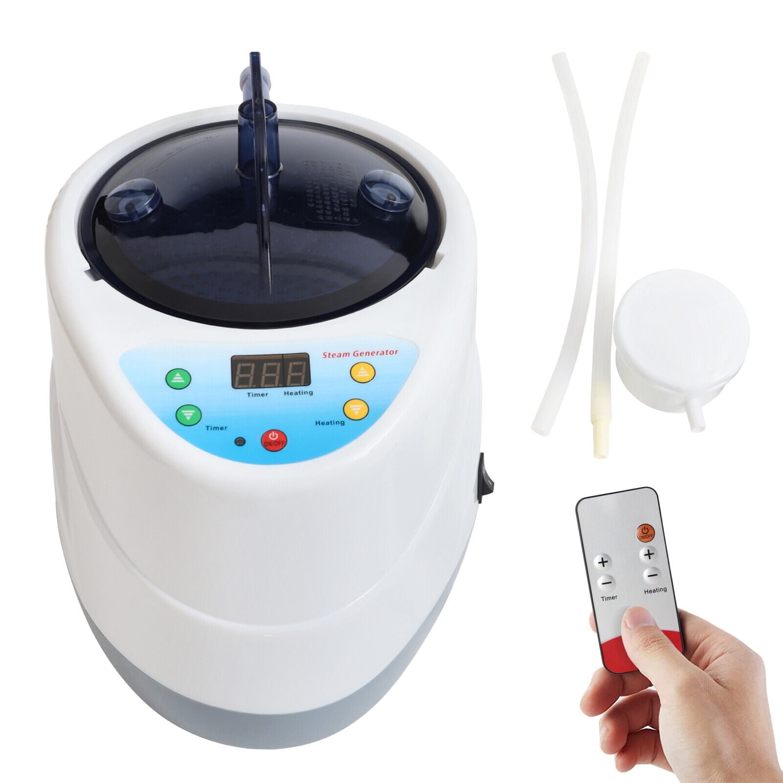 Miumaeov YL2BV8N5USZFP 4 l Portable Sauna Steamer Machine with Remote ...