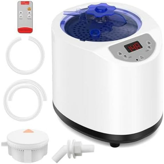Sauna Steamer Machine, 3L Portable Sauna Steamer, 1200W Steam Generator ...