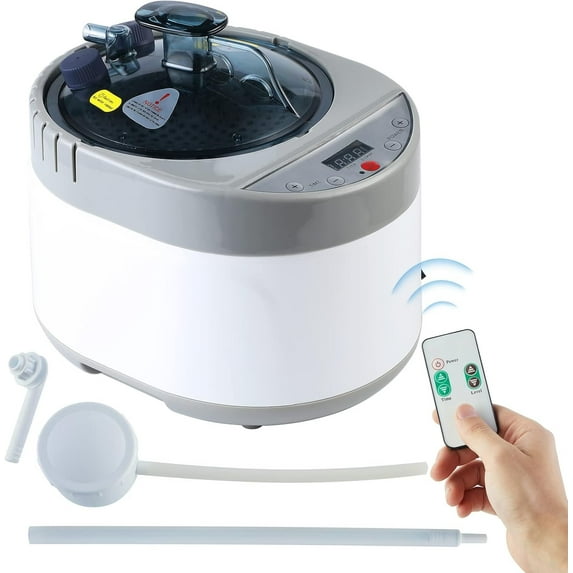 Sauna Steamer, Portable 4L Upgrated Steam Pot Generator with Remote ...