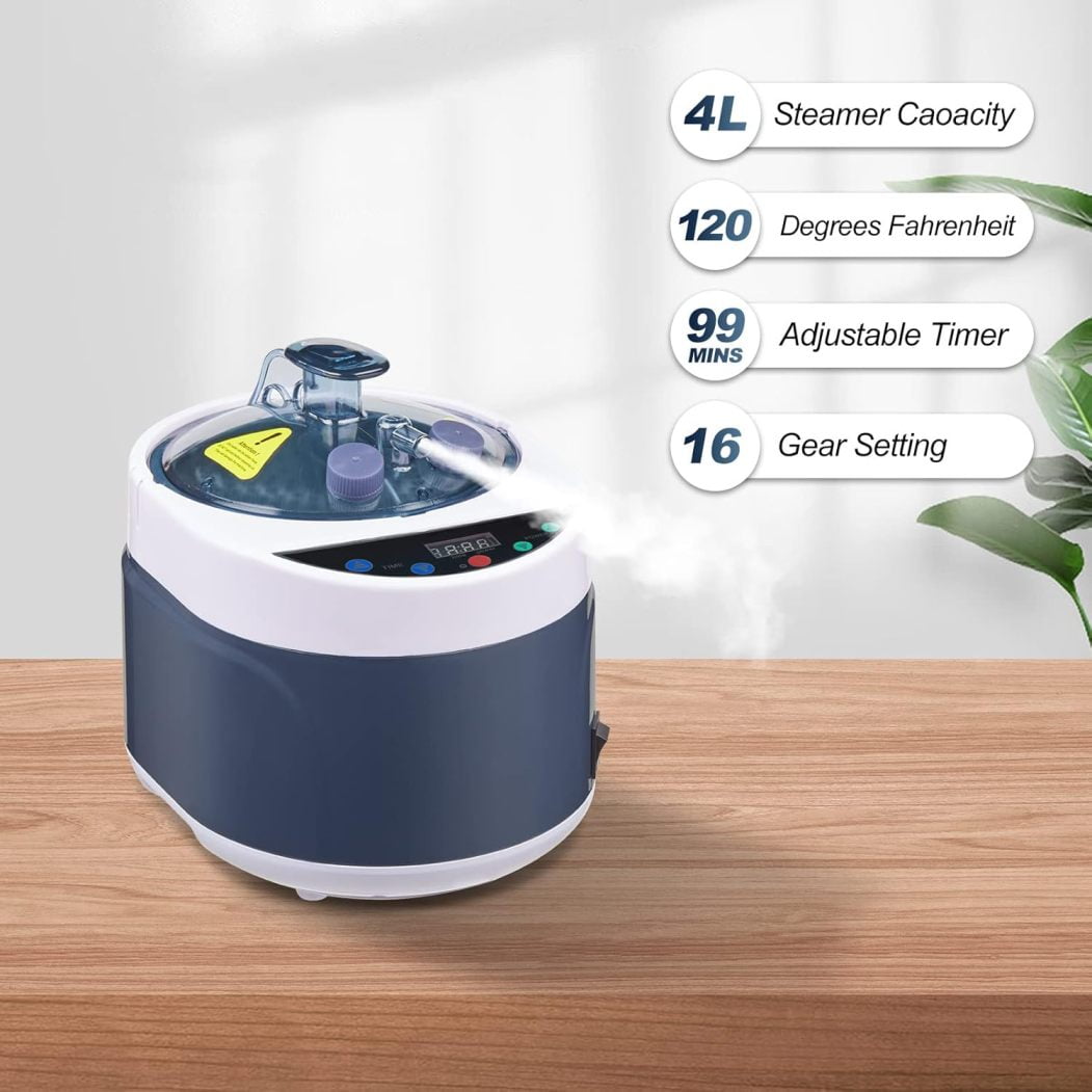 Sauna Steamer, Portable Steam Generator with Remote Control, 4 Liters ...