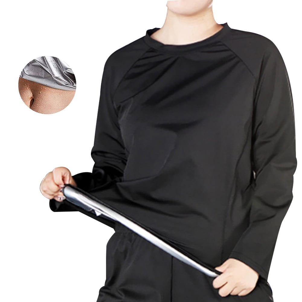 Sauna Suit Sweat Suit Sportswear Anti Rip Sweat Suits Gym Boxing ...