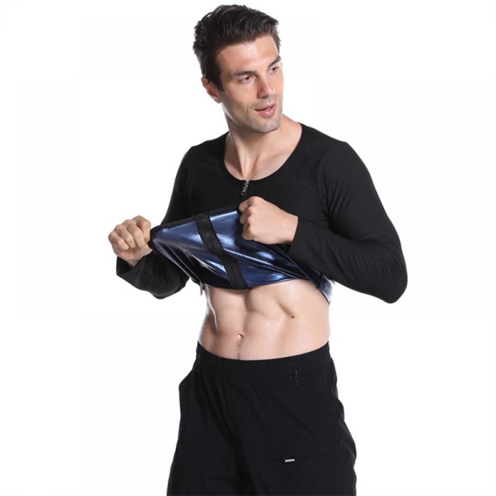 Sauna Suit, for Man Sweat Sauna Pants - Weight Loss Jacket Gym Workout ...