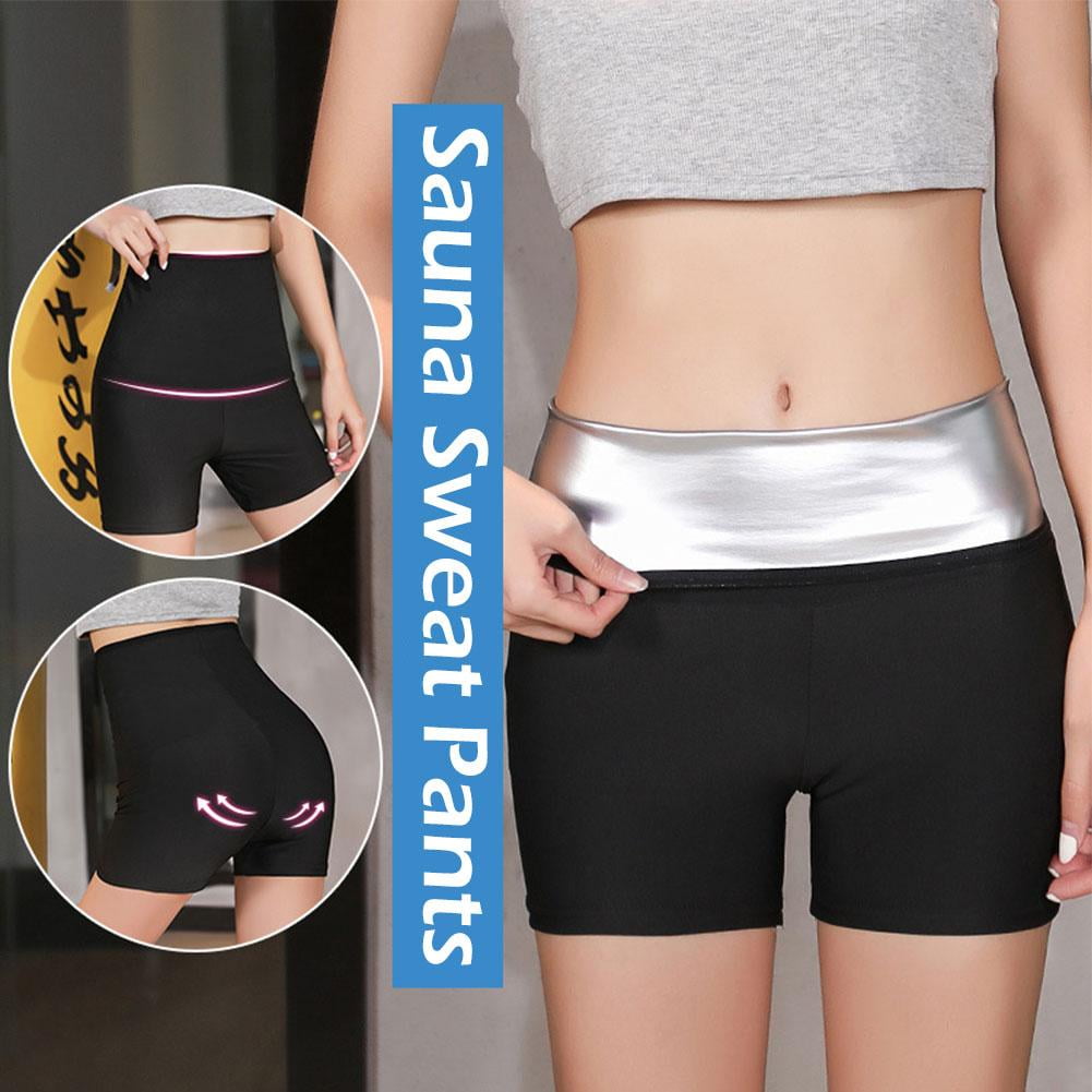 Sauna Sweat Short Pants Suits For Women High Waist Slimming Shorts