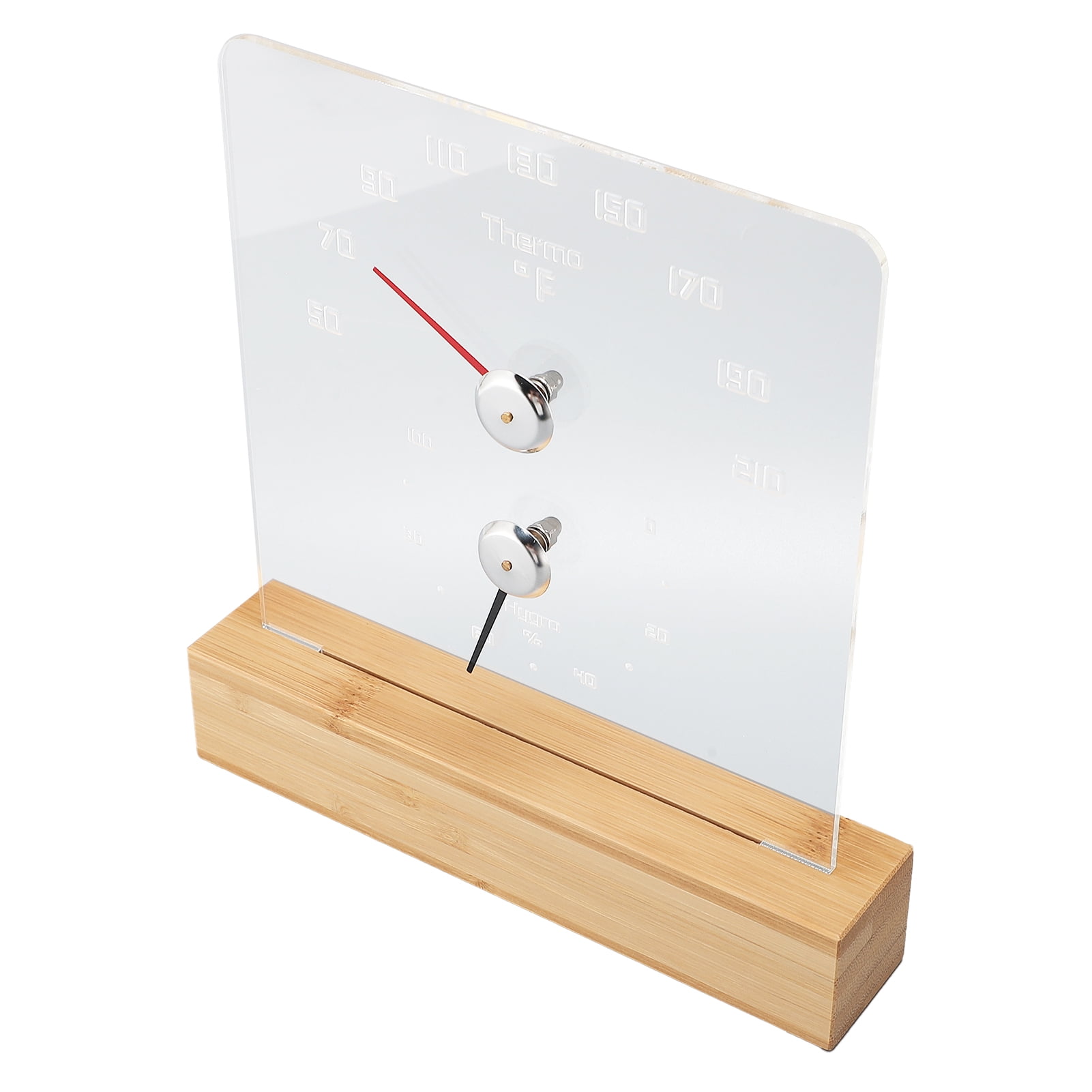 Sauna Temp Humidity Gauge, Easy,Read Monitor W/ White LED Light For ...