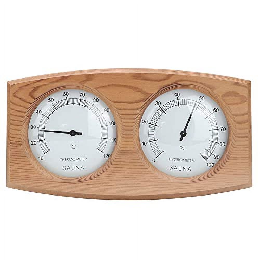 Sauna Thermometer and Hygrometer 2 in 1 Indoor Humidity Temperature ...