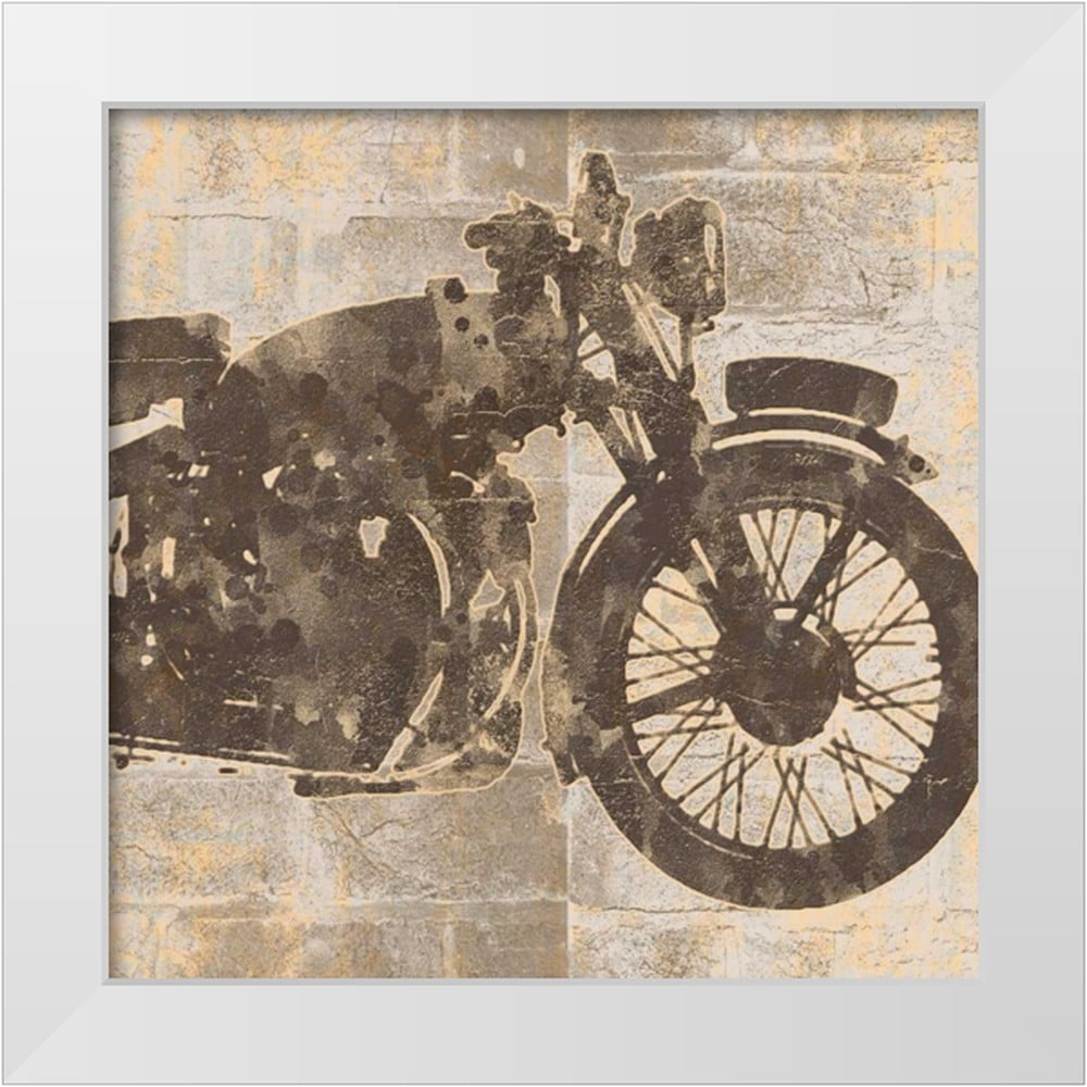 Saunders, Alonza 20x20 White Modern Wood Framed Museum Art Print Titled ...