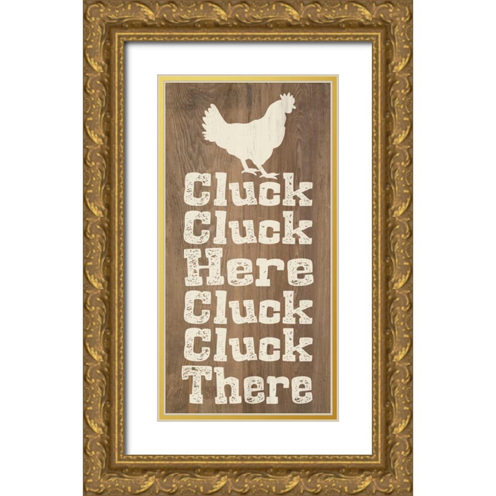 Saunders, Alonzo 11x18 Gold Ornate Wood Framed with Double Matting ...