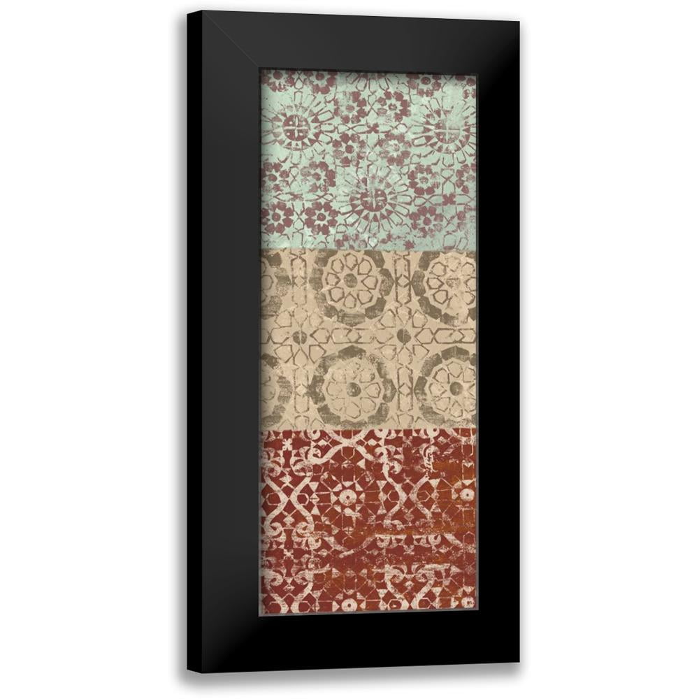 Saunders, Alonzo 12x24 Black Modern Framed Museum Art Print Titled ...