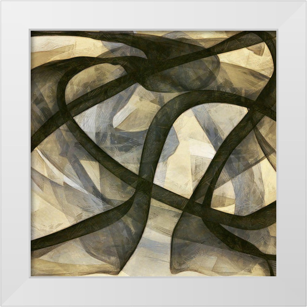 Saunders, Alonzo 15x15 White Modern Wood Framed Museum Art Print Titled - Inpath II - Walmart.com