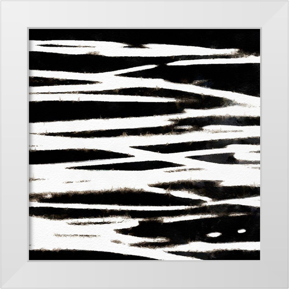 Saunders, Alonzo 15x15 White Modern Wood Framed Museum Art Print Titled ...