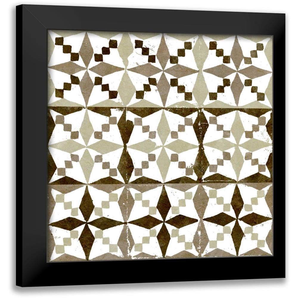 Saunders, Alonzo 20x20 Black Modern Framed Museum Art Print Titled ...