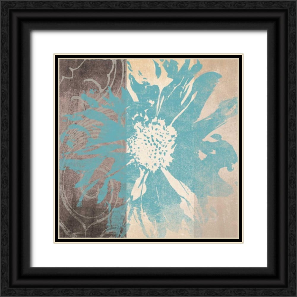 Saunders, Alonzo 20x20 Black Ornate Wood Framed with Double Matting ...