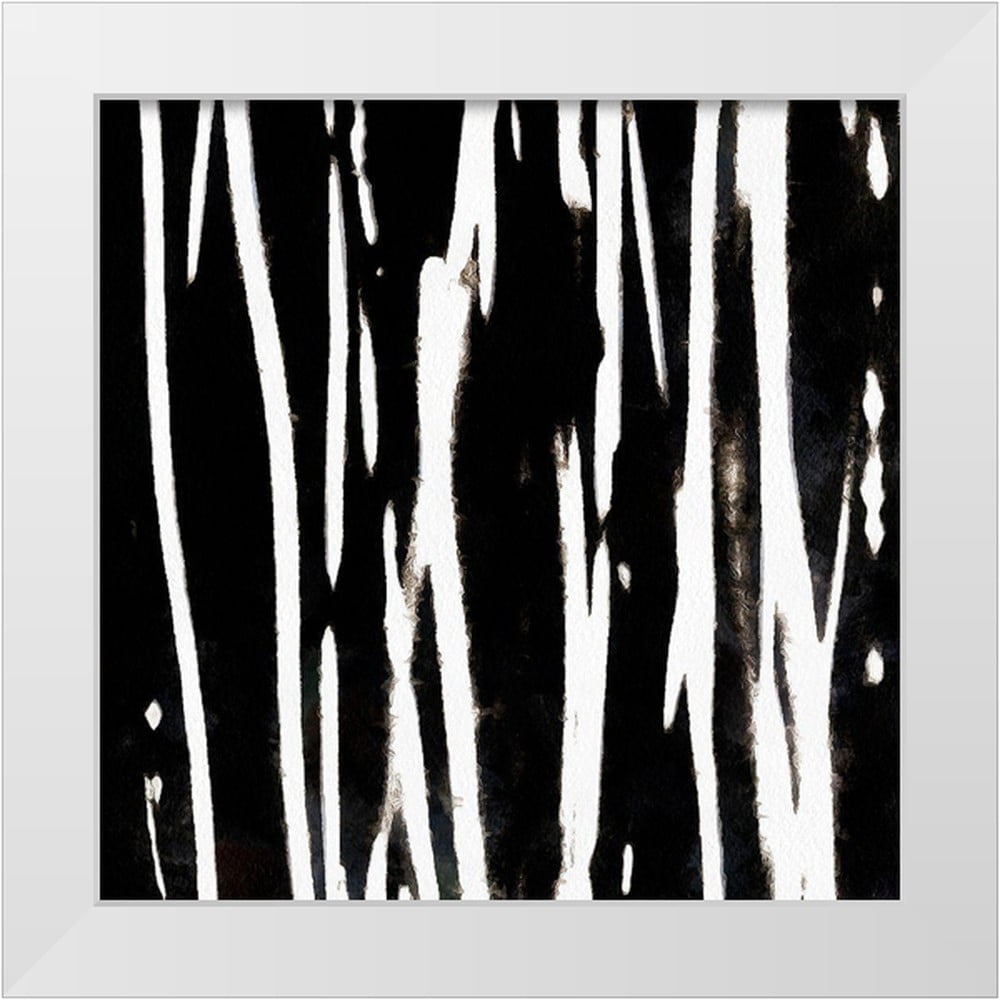 Saunders, Alonzo 20x20 White Modern Wood Framed Museum Art Print Titled ...