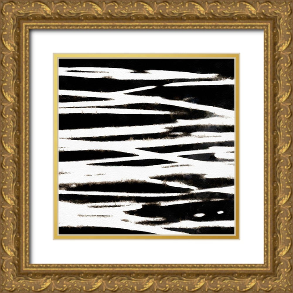 Saunders, Alonzo 26x26 Gold Ornate Wood Framed with Double Matting ...