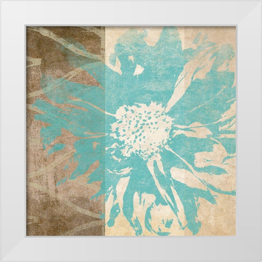 Saunders, Alonzo 26x26 White Modern Wood Framed Museum Art Print Titled ...