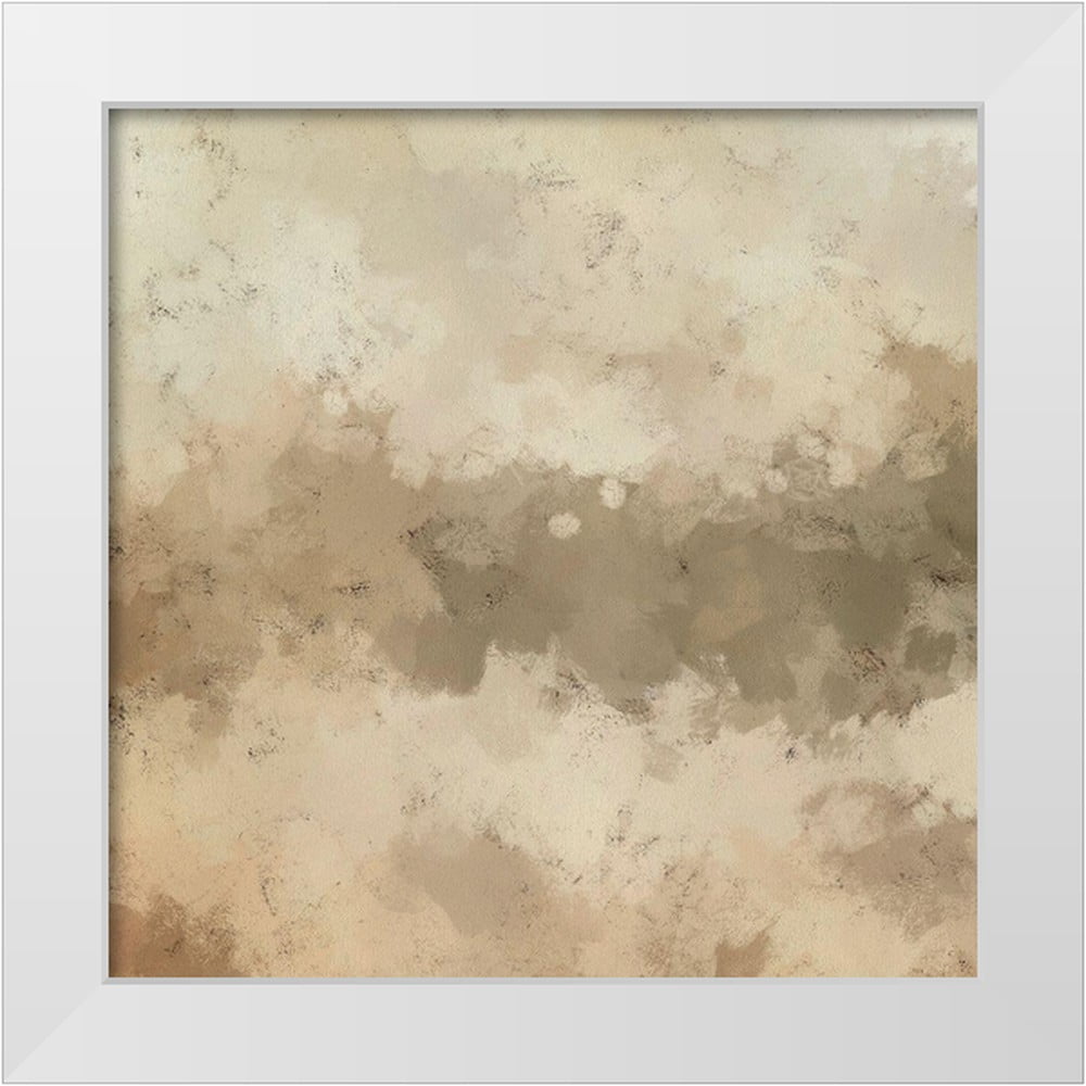 Saunders, Alonzo 26x26 White Modern Wood Framed Museum Art Print Titled ...