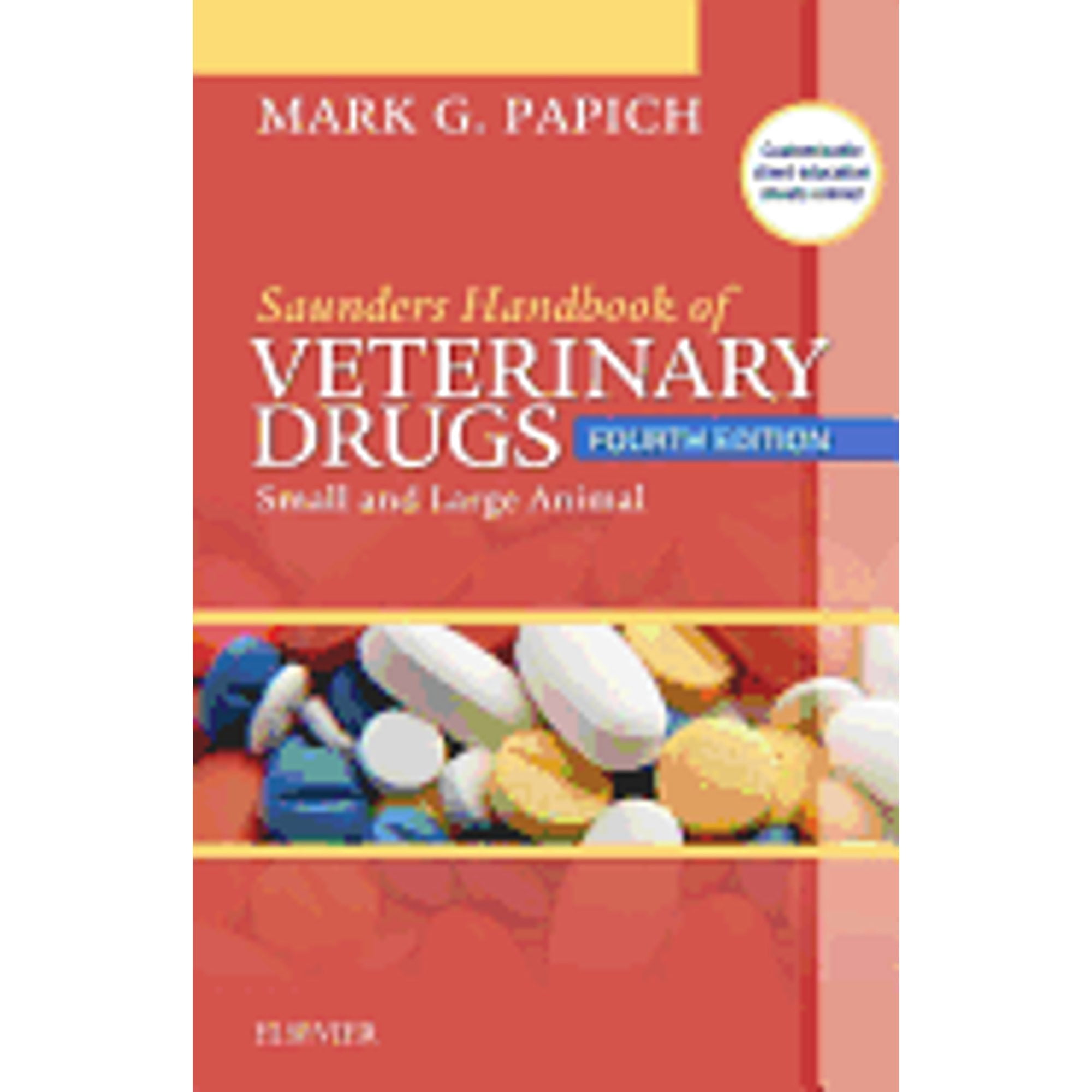 Pre-Owned Saunders Handbook of Veterinary Drugs: Small and Large Animal ...