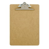 Saunders Hardboard Clipboard High Capacity Clip - Walmart.com