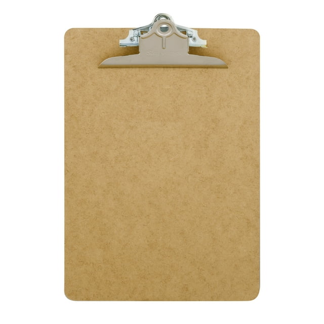 Saunders Hardboard Clipboard High Capacity Clip - Walmart.com
