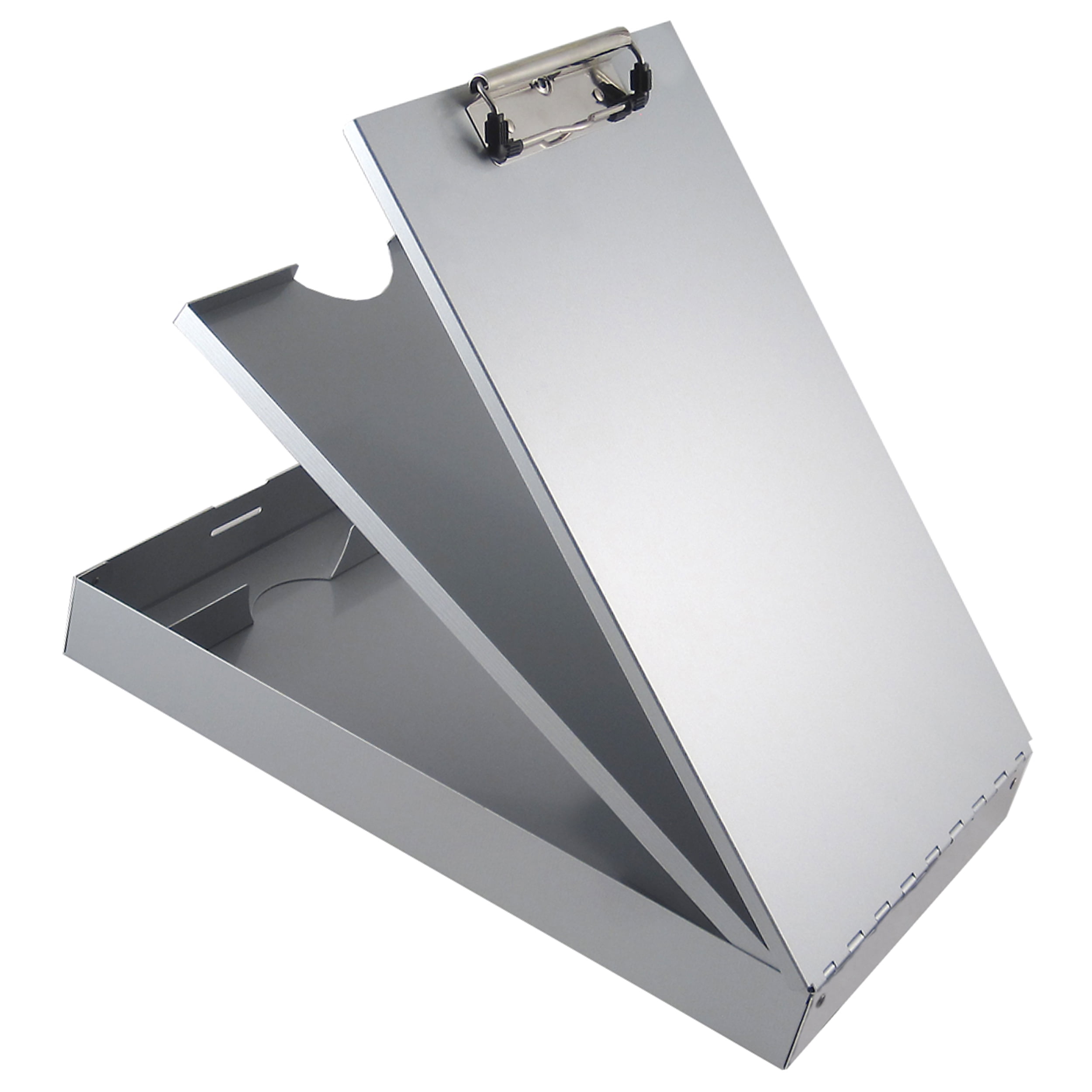 SAUNDERS Aluminum Storage Clipboard, Standard Letter Size, 8-1/2" x 11 ...
