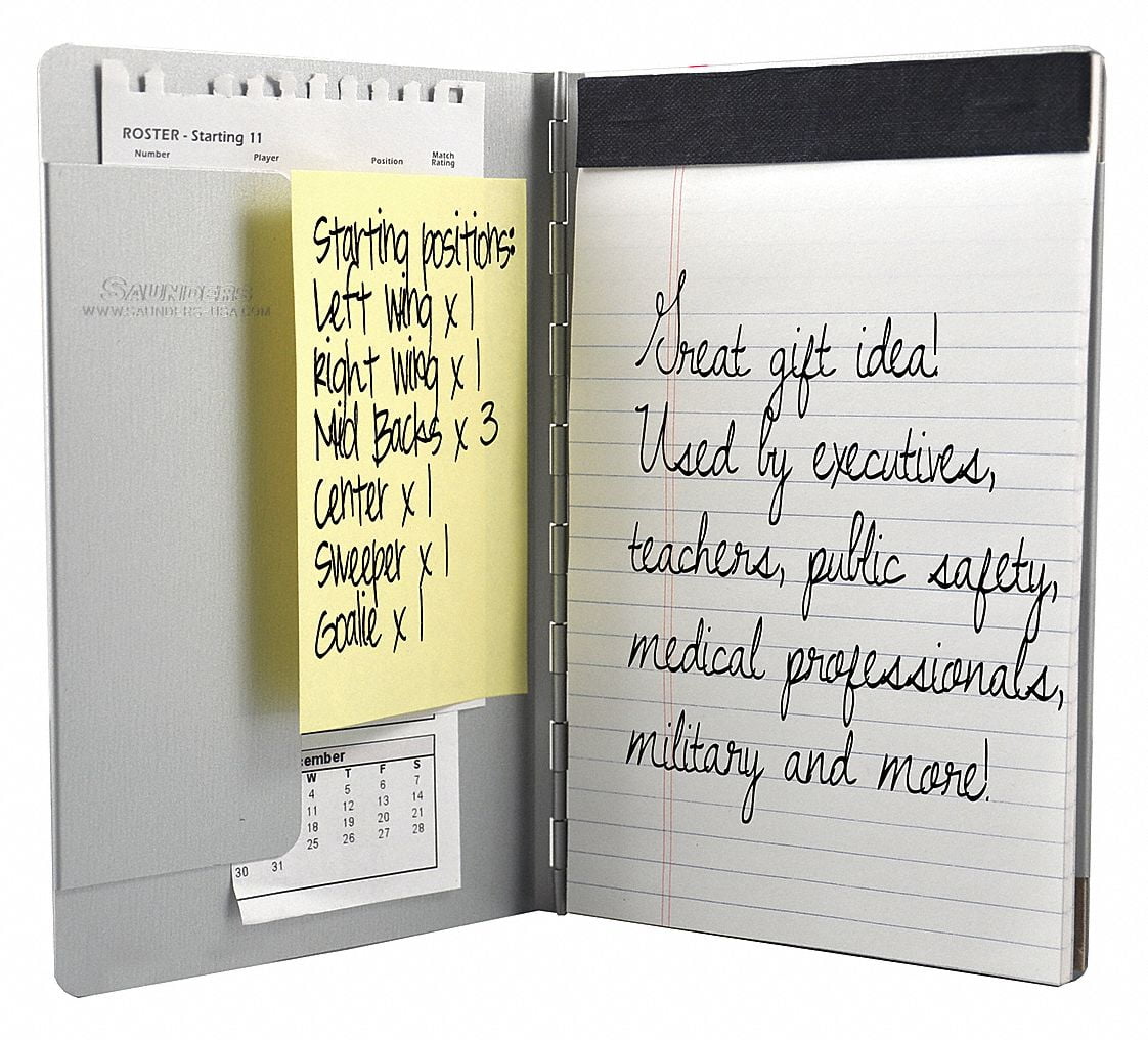 Saunders Padfolio w/Writing Pad, 5-1/2" x 8-1/2" 00880 - Walmart.com