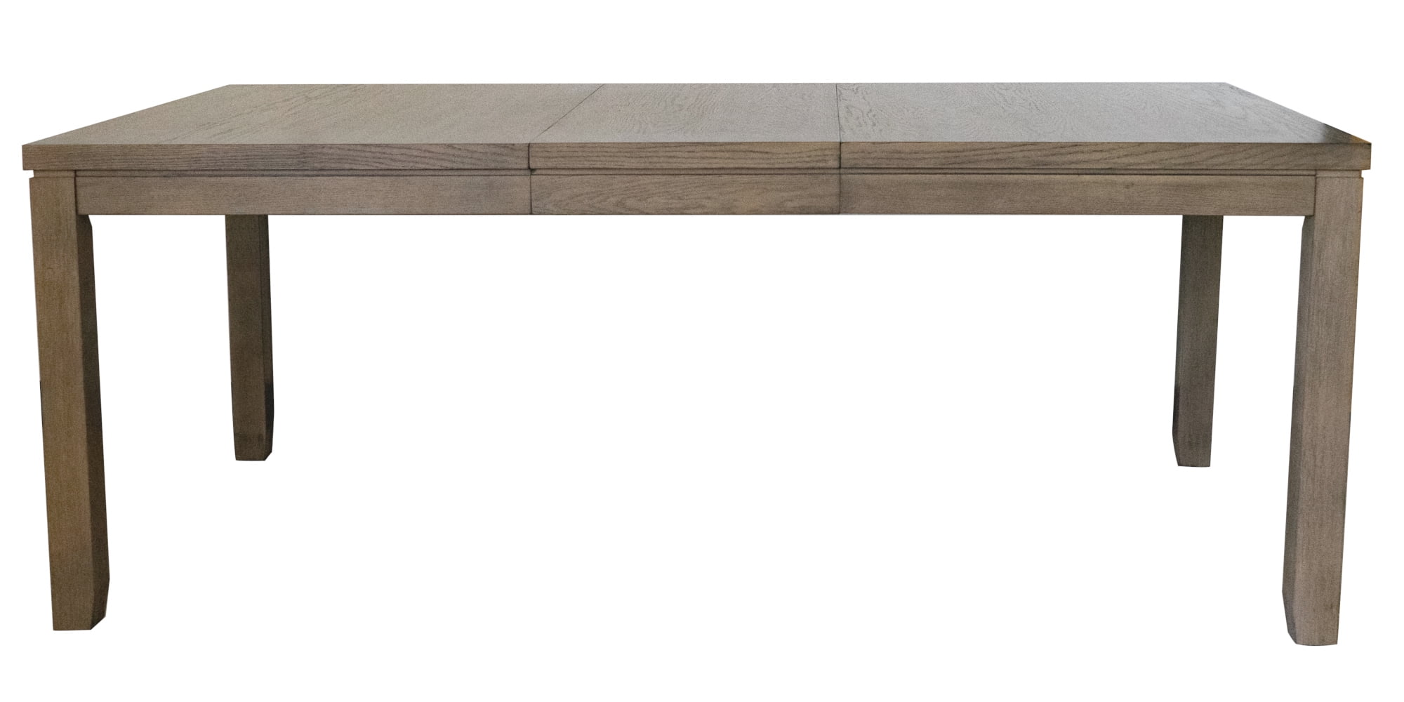 Saunders Rectangular 78" Extension Dining Table Brown Acacia Wood Seats ...