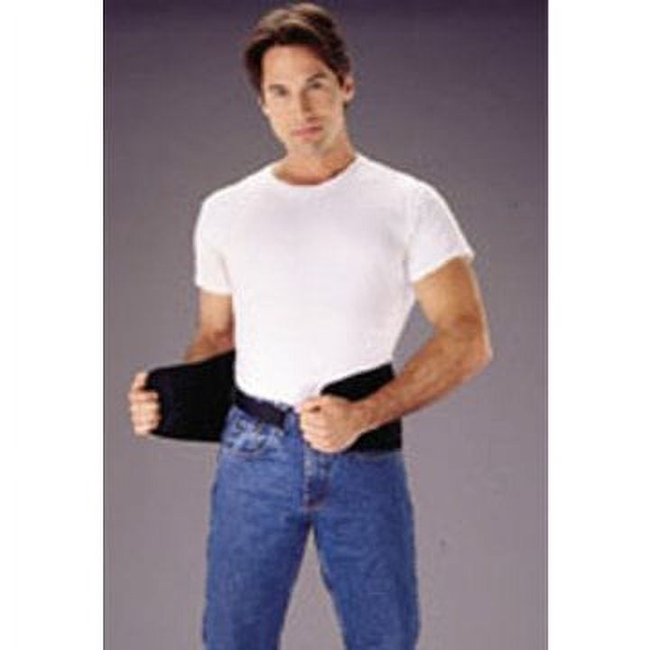 Saunders S'port Industrial Work Back Support, Black, Large (Waist: 36 ...