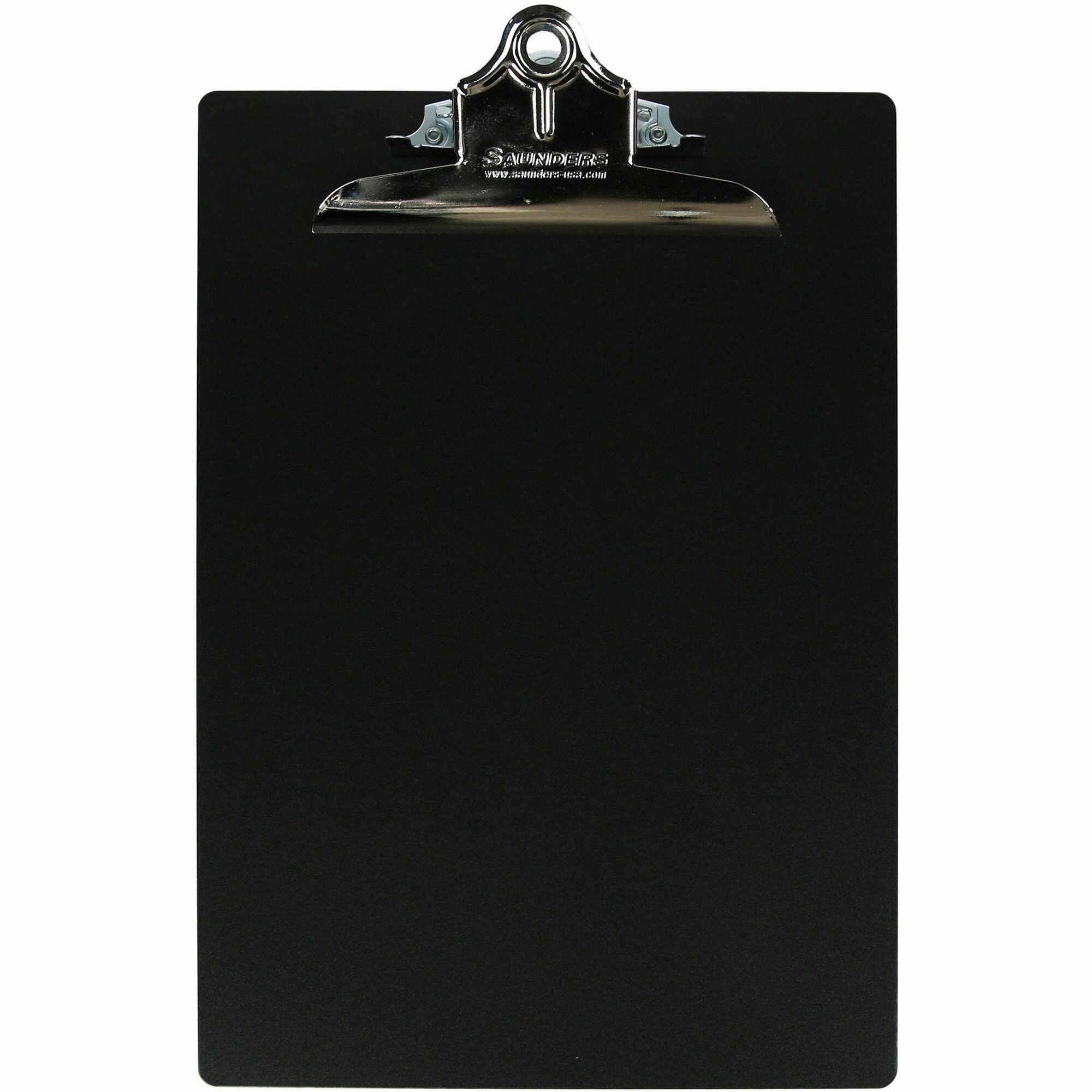 Saunders SA-23517 Letter Size Aluminum Clipboard with Clip, Black ...