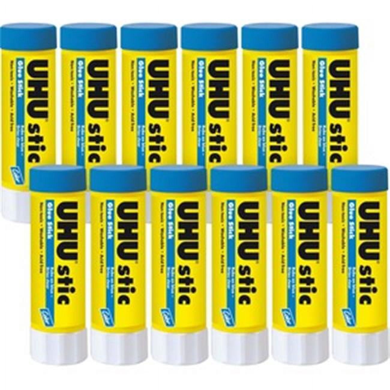 STAEDTLER® UHU Stic Magic Blue Glue Stick, Dries Clear, 40 g, Pack of ...