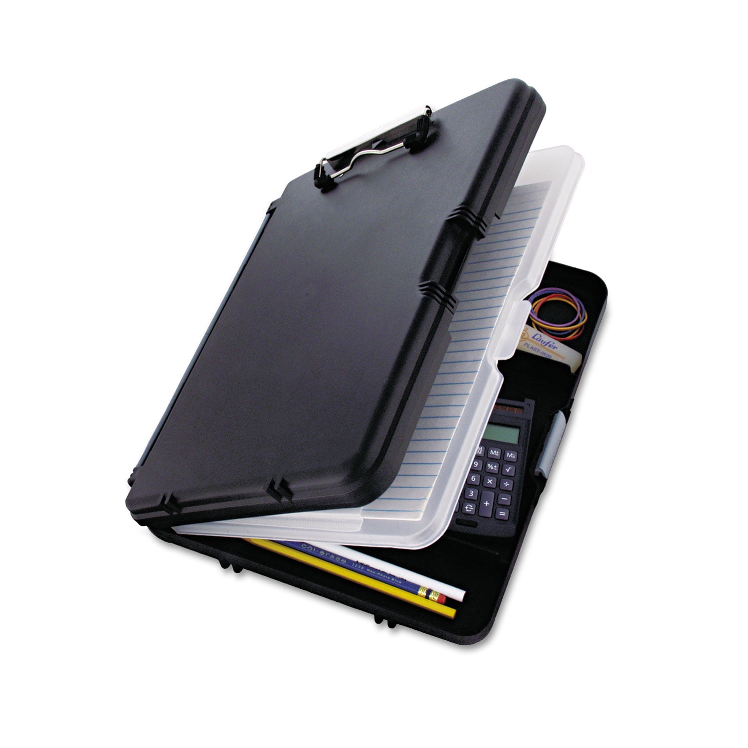 Saunders Workmate II Storage Clipboard, 1/2" Capacity, Holds 8-1/2" W x ...
