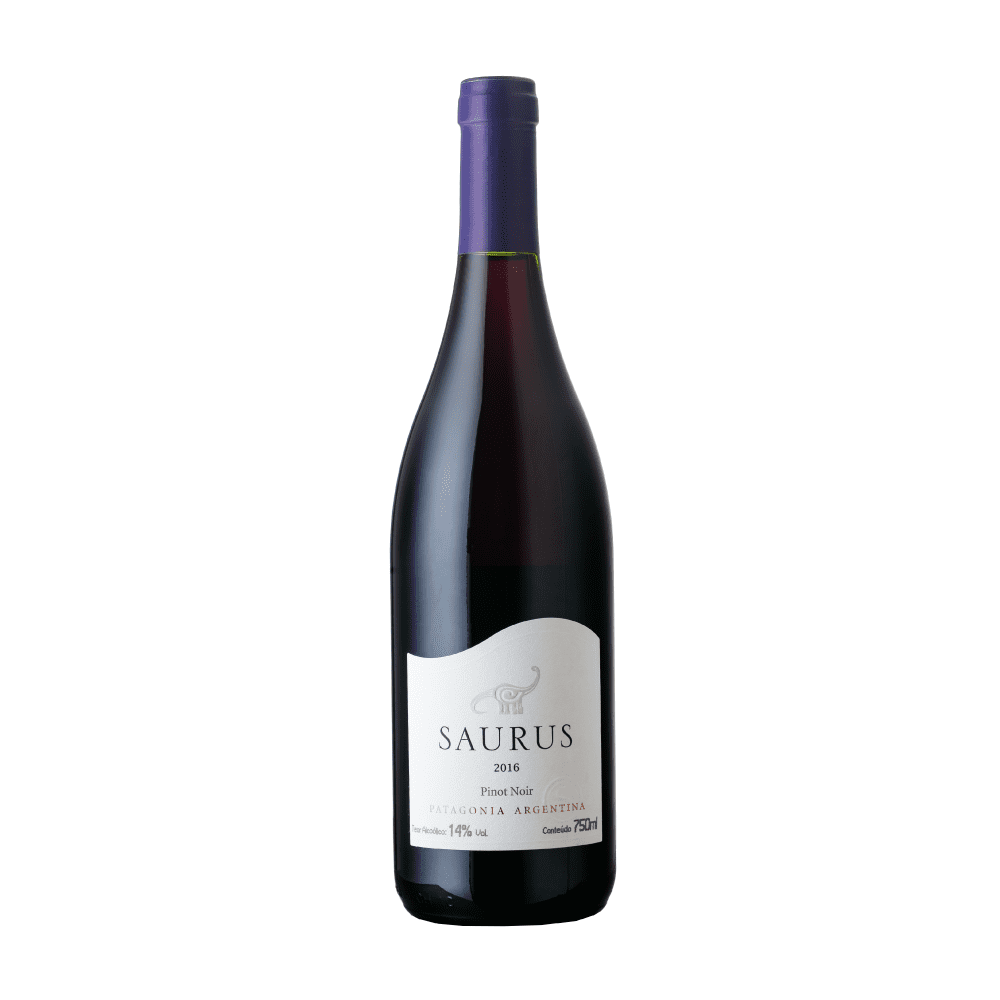Saurus Patagonia Pinot Noir Red Wine 750ml Glass Bottle 13.5% ABV ...