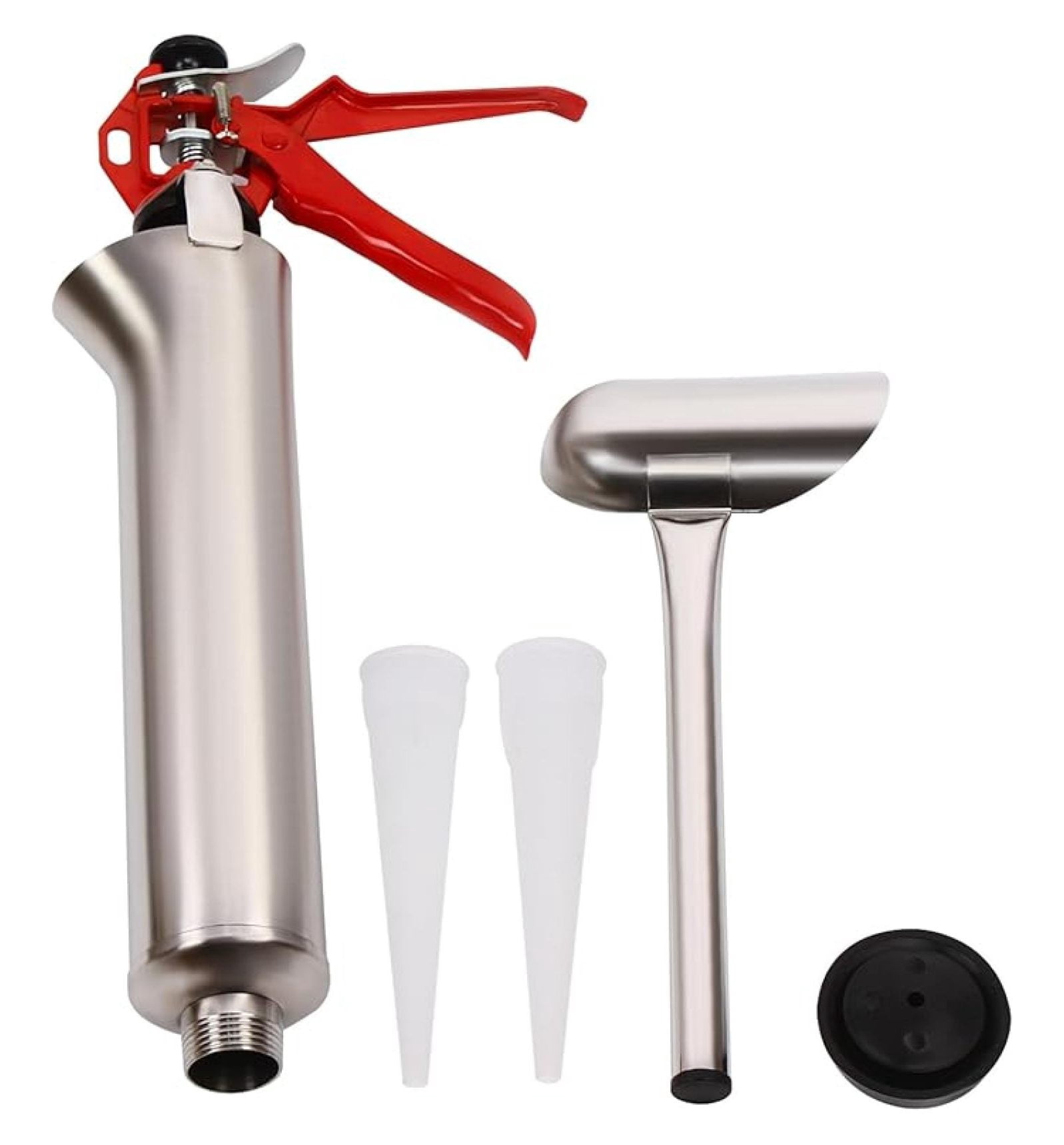 Sausage Caulking Gun, Stainless Steel Mortar Applicator for Tile ...