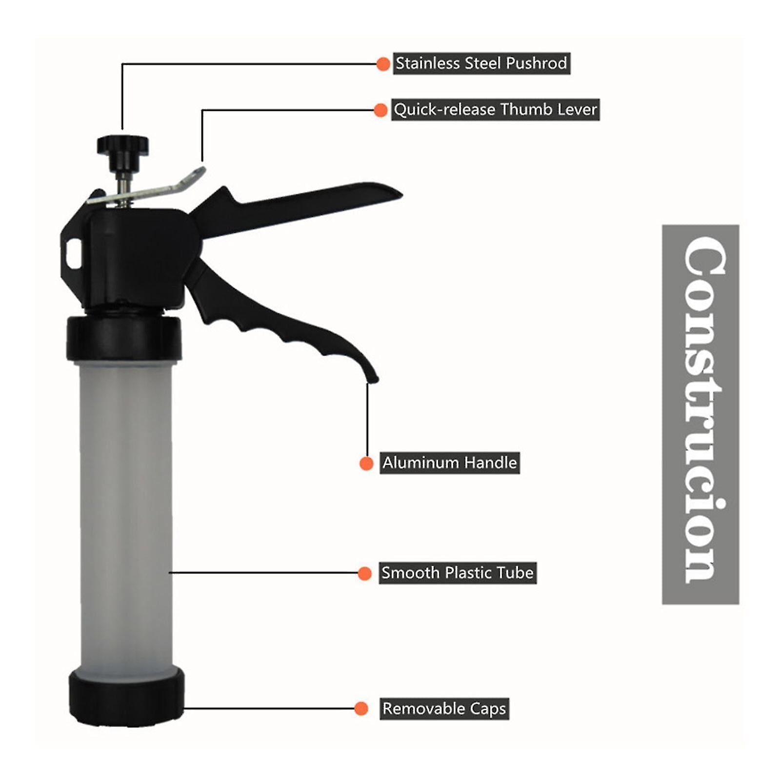 Sausage Maker Jerky Shooter Aluminum Alloy Jerky Gun With 2 Different ...