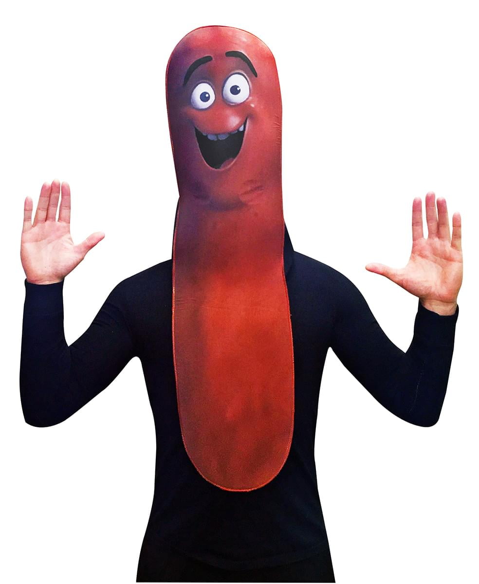 Sausage Party - Frank Sausage Photo Real Adult Costume - Walmart.com