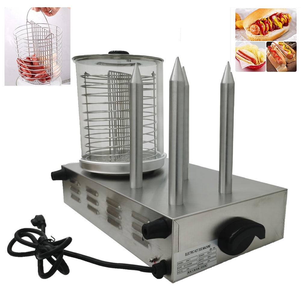 Sausage Roaster Hot Dog Warmer Machine Commercial 110V 300W - Walmart.com
