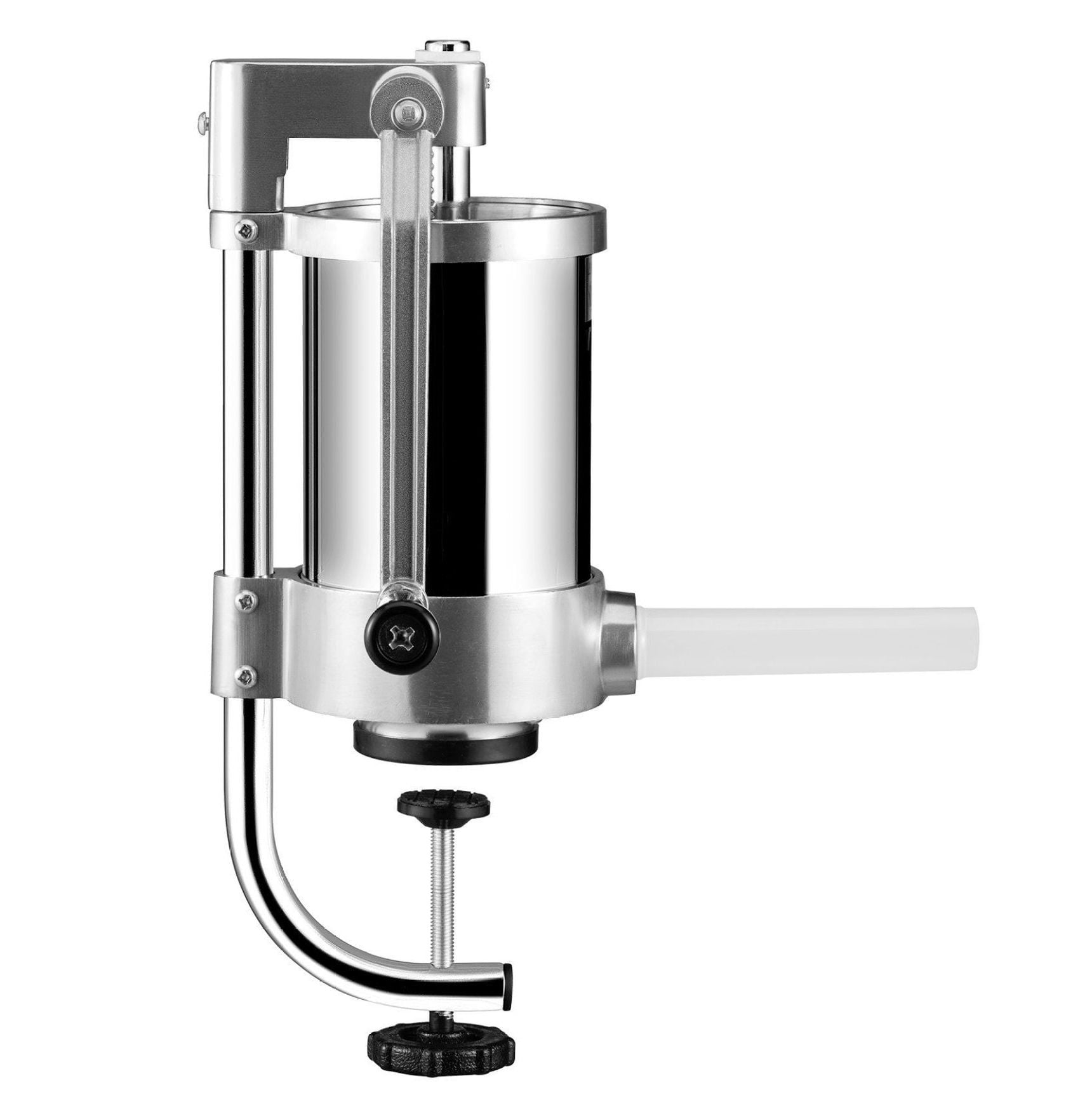 Sausage Stuffer 2.5LBS/1.5L Stainless Steel Vertical Maker Kit - 3 ...