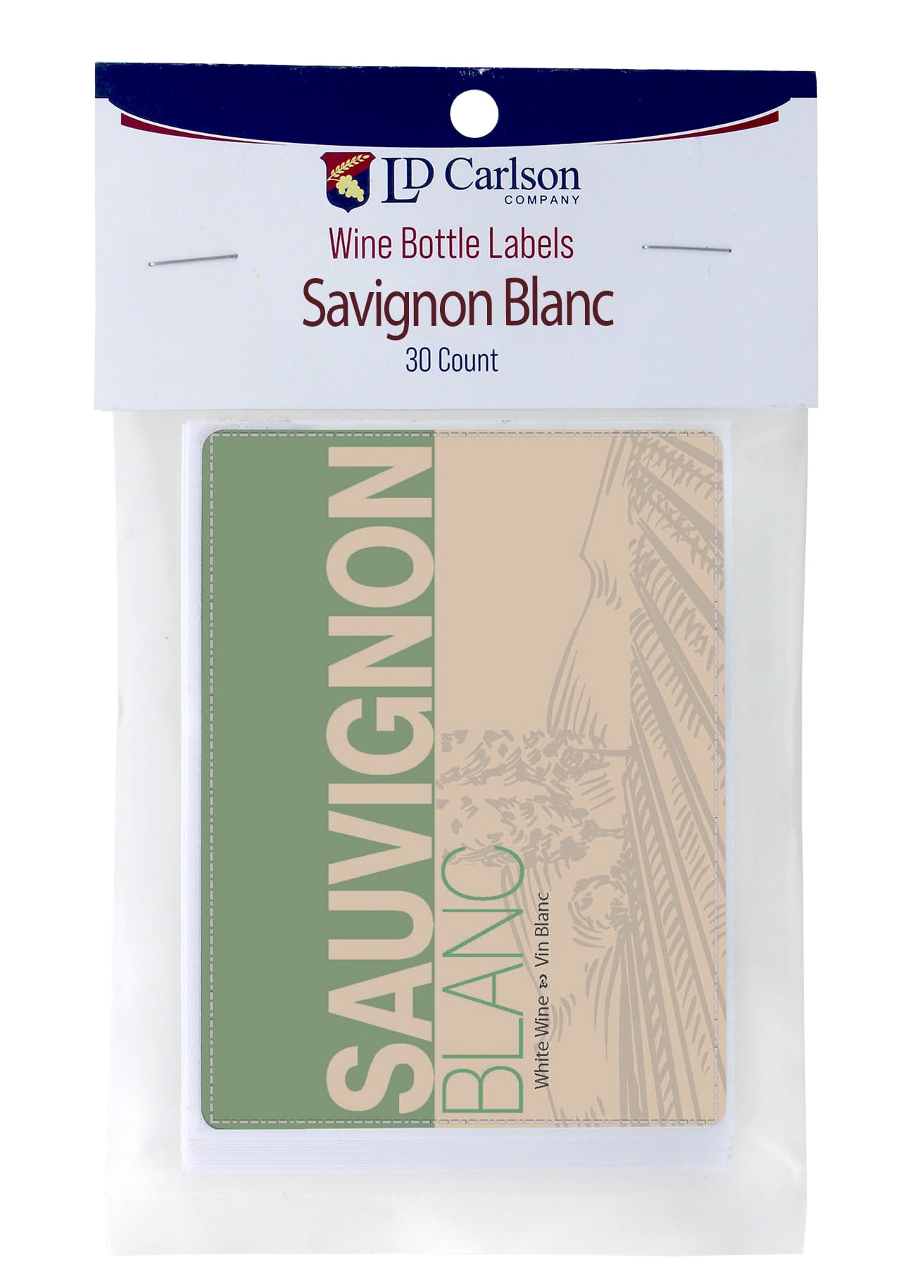 Sauvignon Blanc Self Adhesive Wine Labels 30 count - Walmart.com
