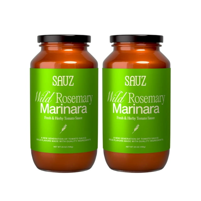 Sauz Wild Rosemary Marinara (2 Jars) KKS1 - Gluten-Free, Non-GMO, and ...