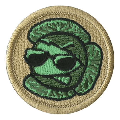 Savage Cabbage Scout Patrol Patch (Sew-on) - ClassB - Walmart.com