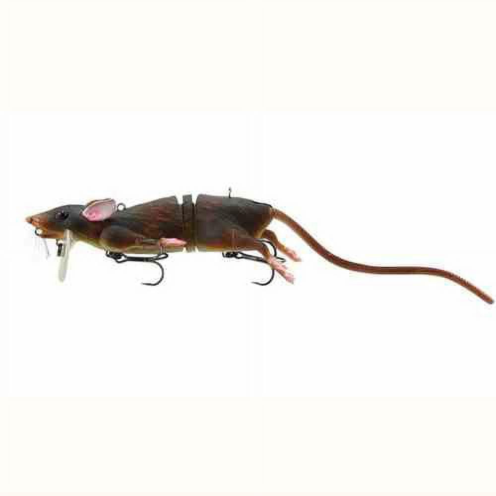 Savage Gear 3D Rad Rat 7.75" Fishing Lure for Bass & Musky - Walmart.com