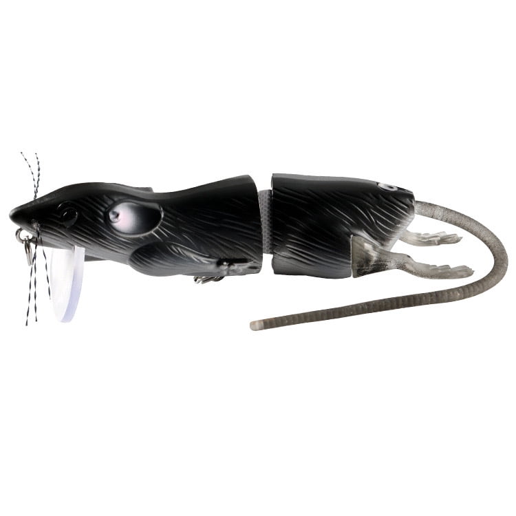 Savage Gear 3D Rat Floating Bait Topwater Wakebait Bass & Pike Fishing ...