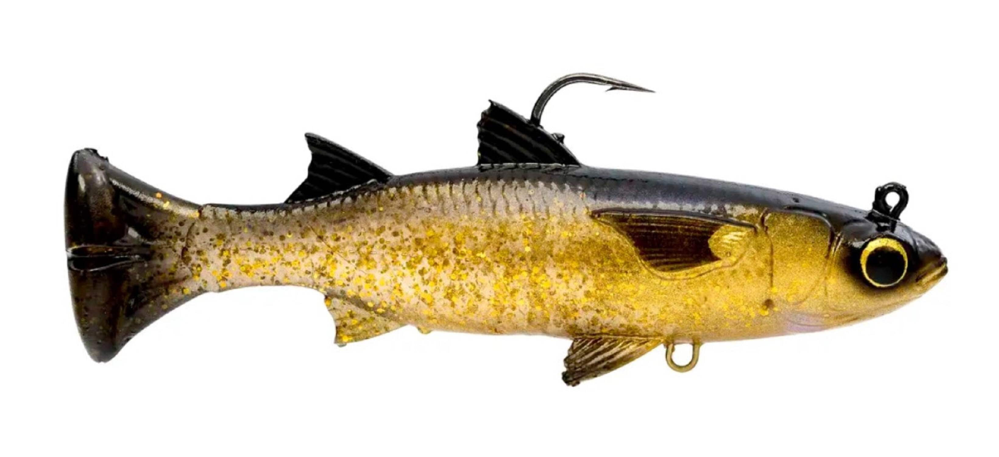 Savage Gear Pulse Tail Mullet RTF Swimbait Fishing Bait - Walmart.com