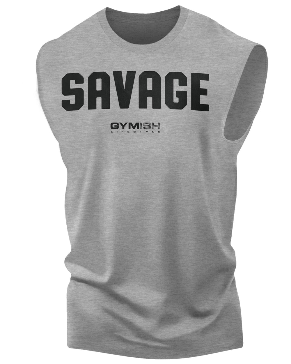 Savage Men's Workout Tank Top Shirt for Men, Gym Funny Deadlift Lifting T-Shirt - Walmart.com